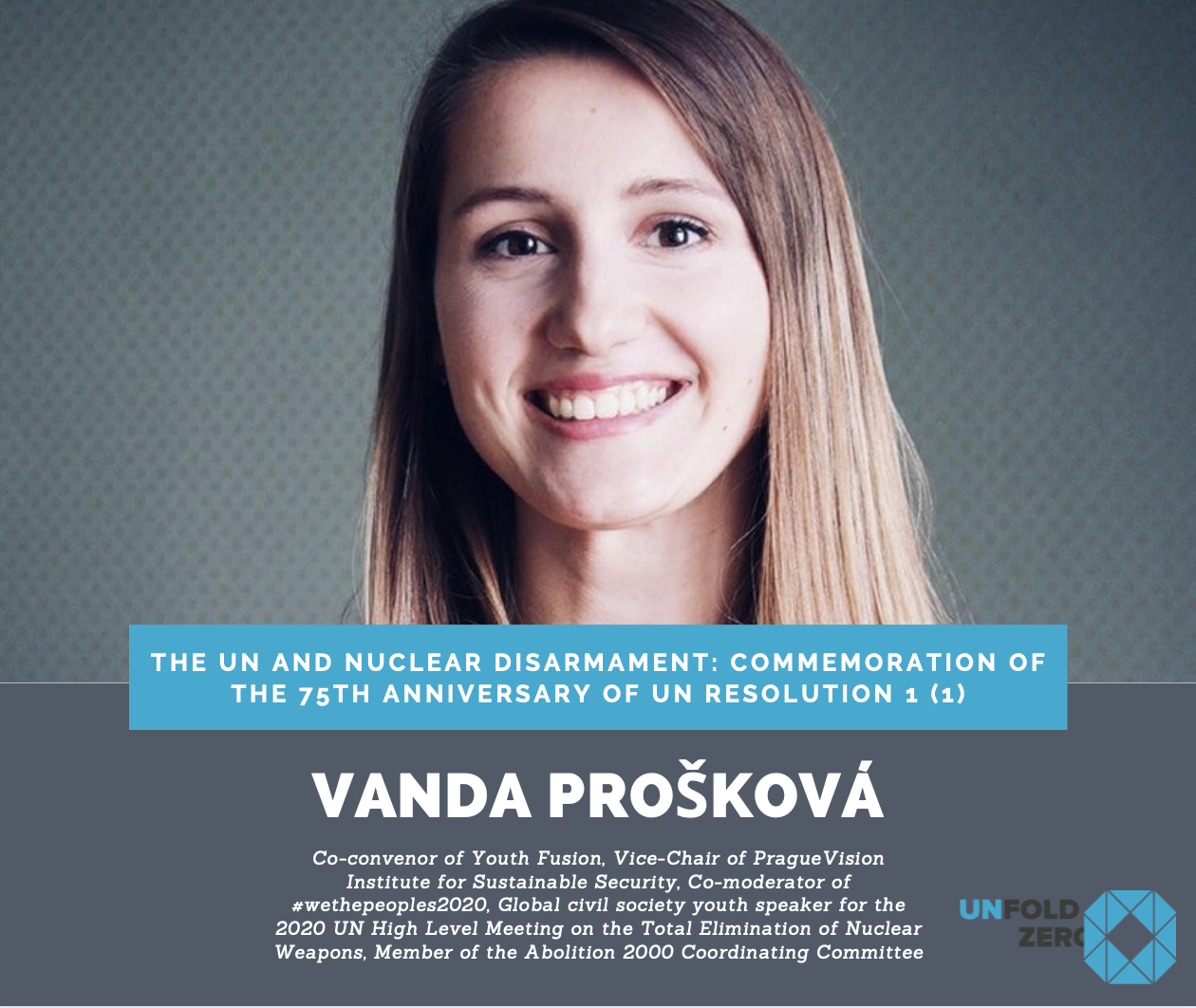 The UN and Nuclear Disarmament: Commemoration of the 75th Anniversary ...